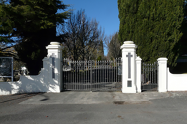 Heritage New Zealand - Havelock North Cemetery Gates