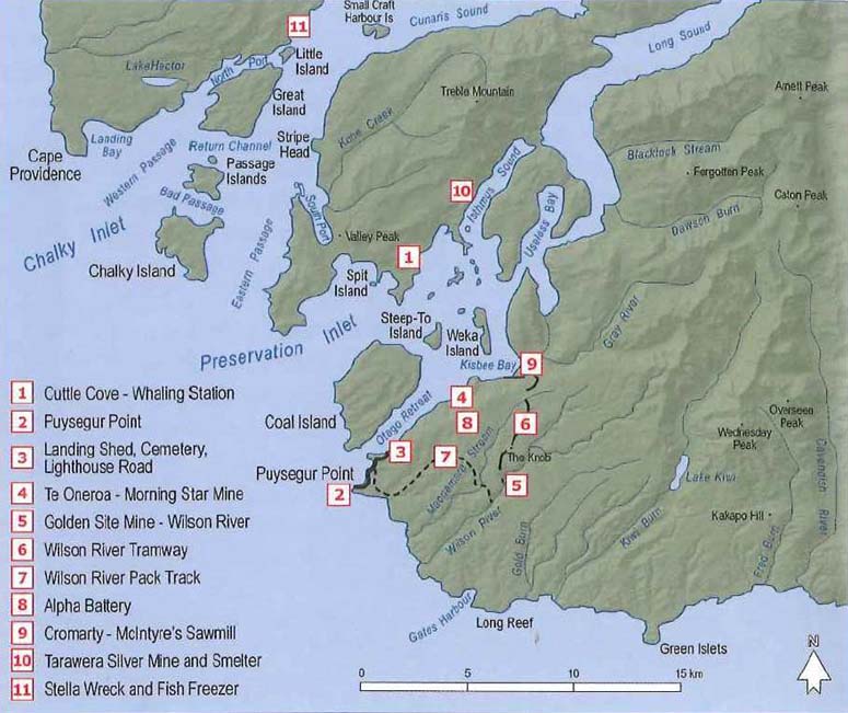 Heritage New Zealand - Rakituma / Preservation Inlet Historic Area